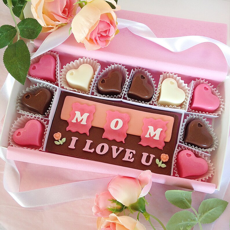I Love You Mom Chocolates: Gift for Mother's Day - Etsy