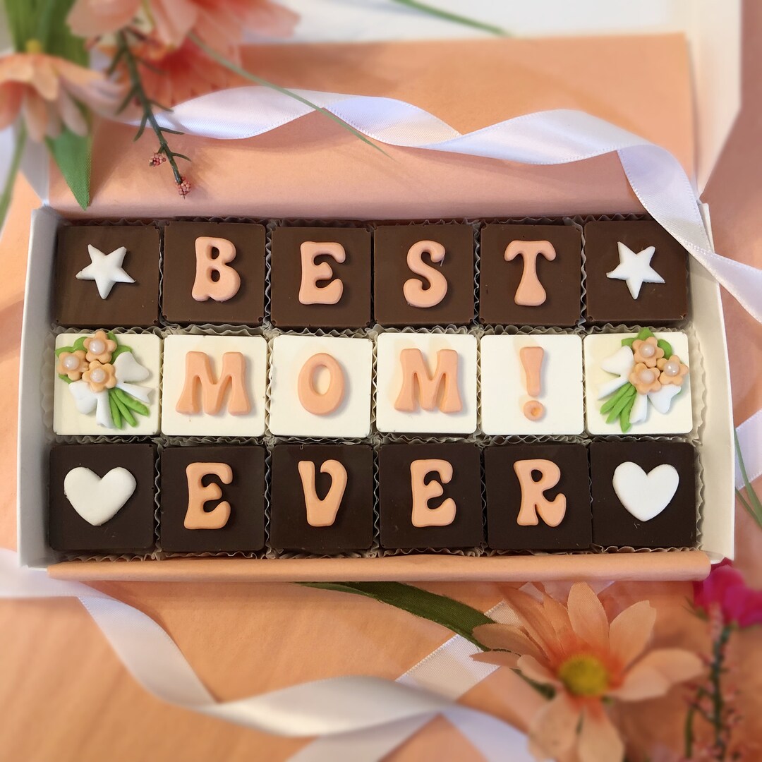Custom "best Mom Ever" Chocolate Gift for Mother's Day - Etsy