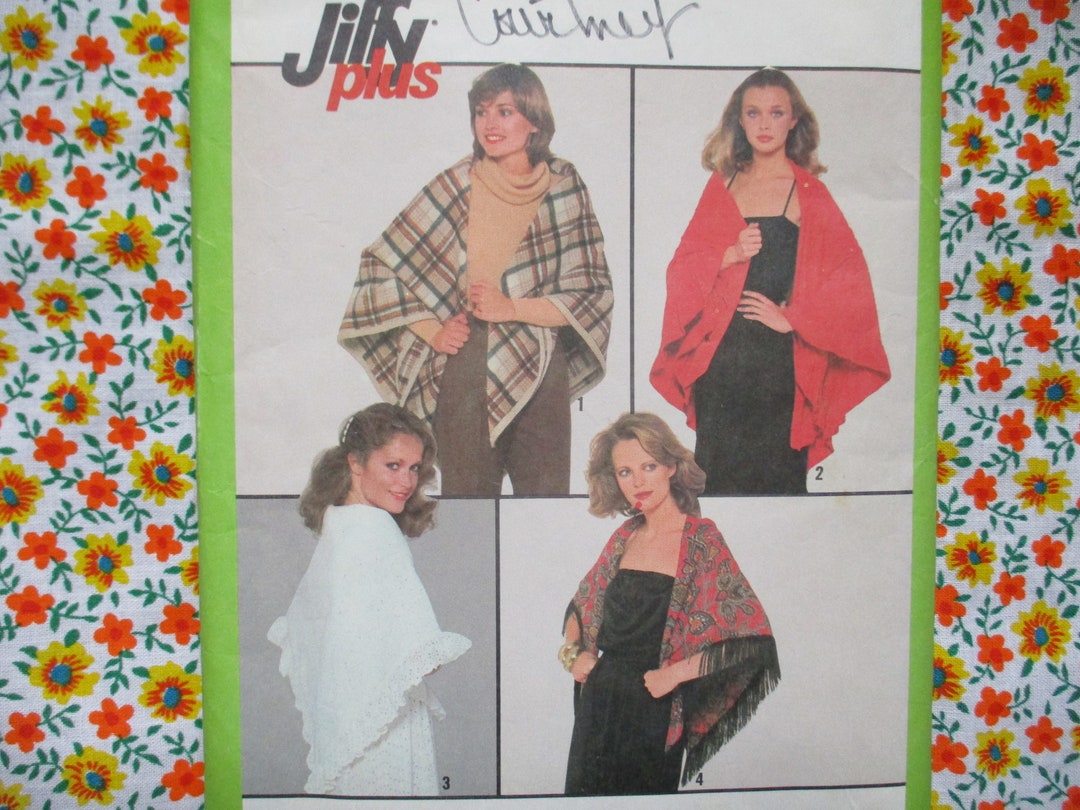 Vintage 1970s Simplicity Sewing Pattern 8302 Misses Jiffy Plus Disco ...