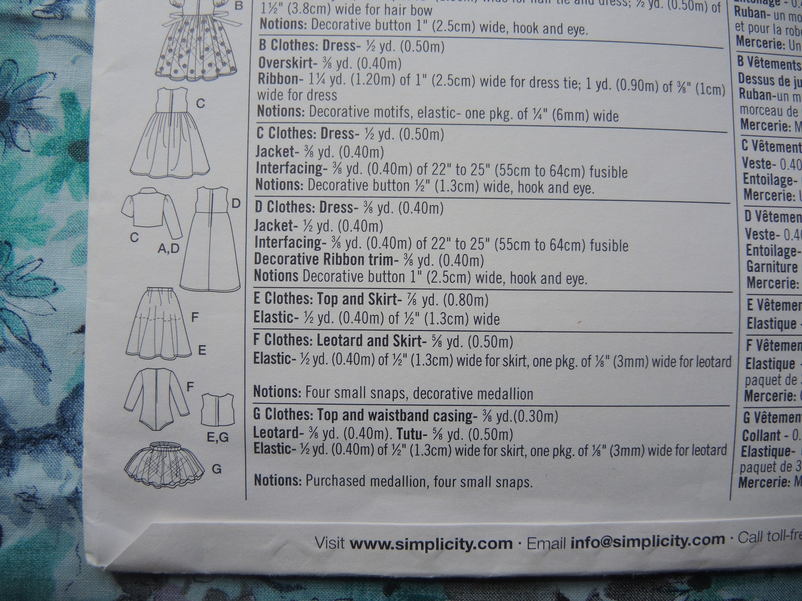 2000s Sewing Pattern Simplicity 4364 Elaine Heigl Designs Doll | Etsy