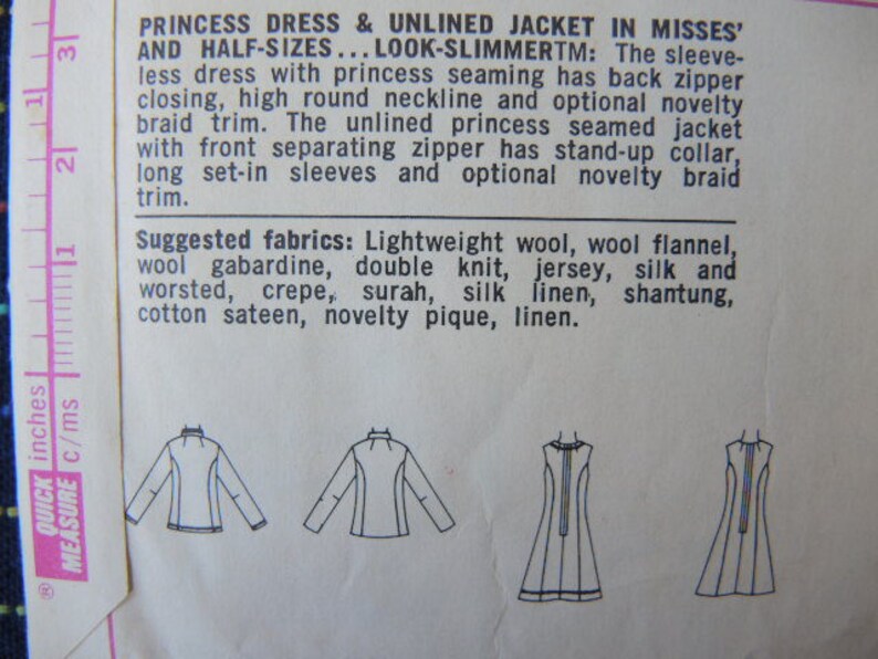Vintage 1970s Simplicity Sewing Pattern 5476 Misses Princess | Etsy