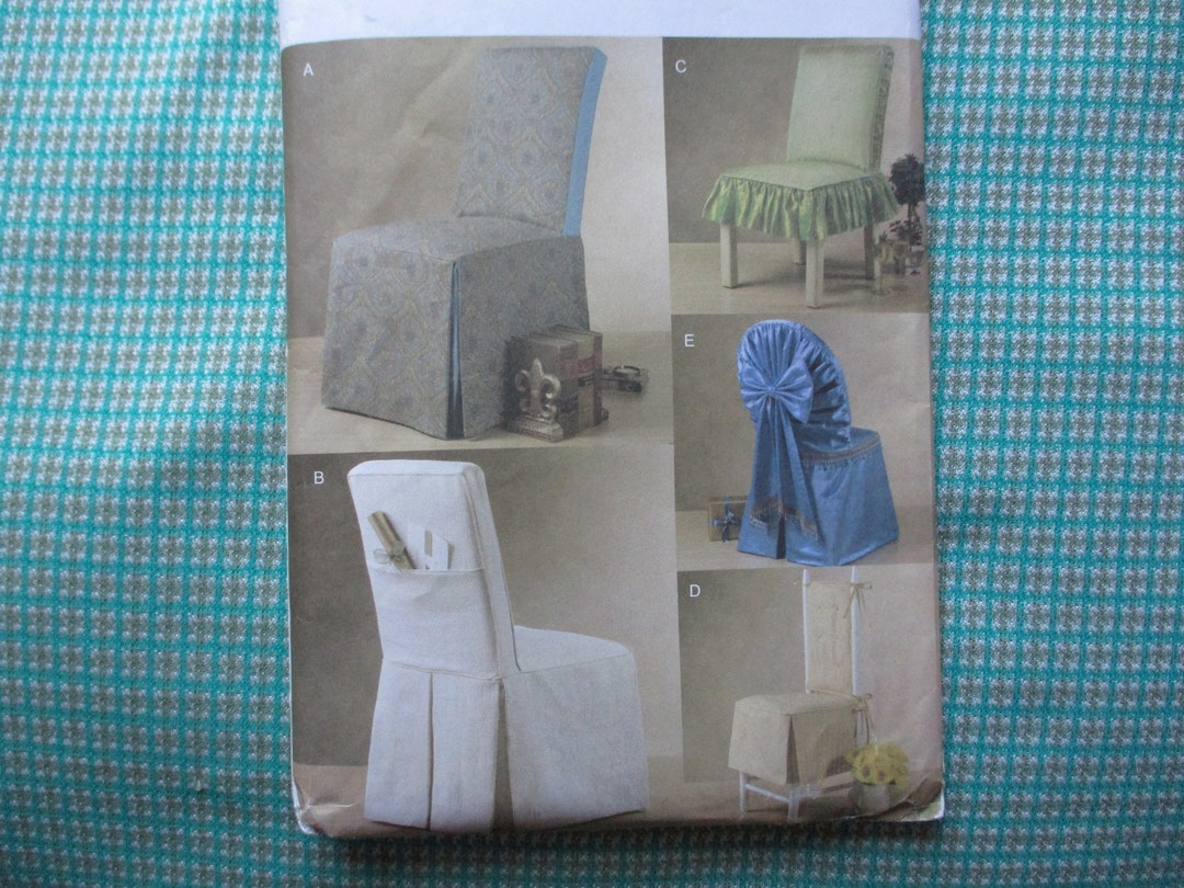 2000s Vogue Decor Sewing Pattern 8059 Chair Covers UNCUT - Etsy