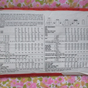 Vintage 1980s Simplicity Sewing Pattern 5357 Misses Pullover Blouse ...