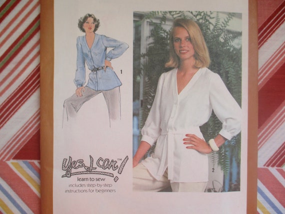 Vintage 1970s Simplicity Sewing Pattern 9265 Misses Tunic and - Etsy