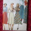 2000s Sewing Pattern Butterick 6255 Misses Coat With Collar Variations ...