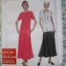 2000s Sewing Pattern Simplicity 9277 Misses Top and Skirt UNCUT Sizes ...