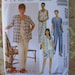 Vintage 1970s Simplicity Sewing Pattern 9057 Misses Jiffy Dress in Two ...