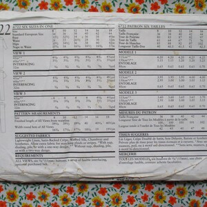 Vintage 1980s New Look Sewing Pattern 6722 Misses Jumpsuit Size 8-18 ...