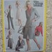 Vintage 1980s Sewing Pattern Simplicity 9715 Misses Shirt Slim Skirt ...
