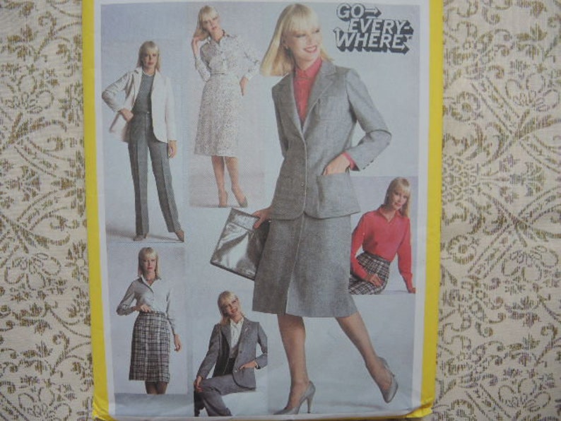 Vintage 1980s Sewing Pattern Simplicity 9715 Misses Shirt Slim - Etsy