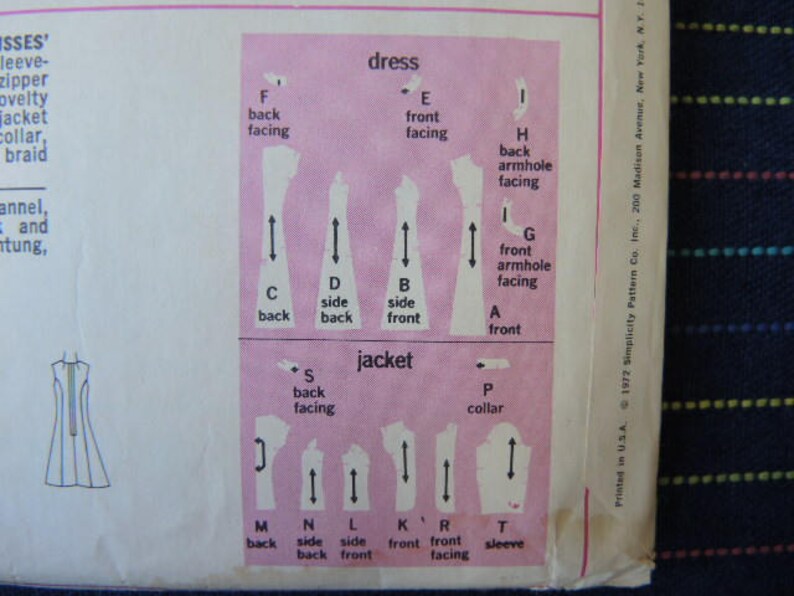 Vintage 1970s Simplicity Sewing Pattern 5476 Misses Princess | Etsy