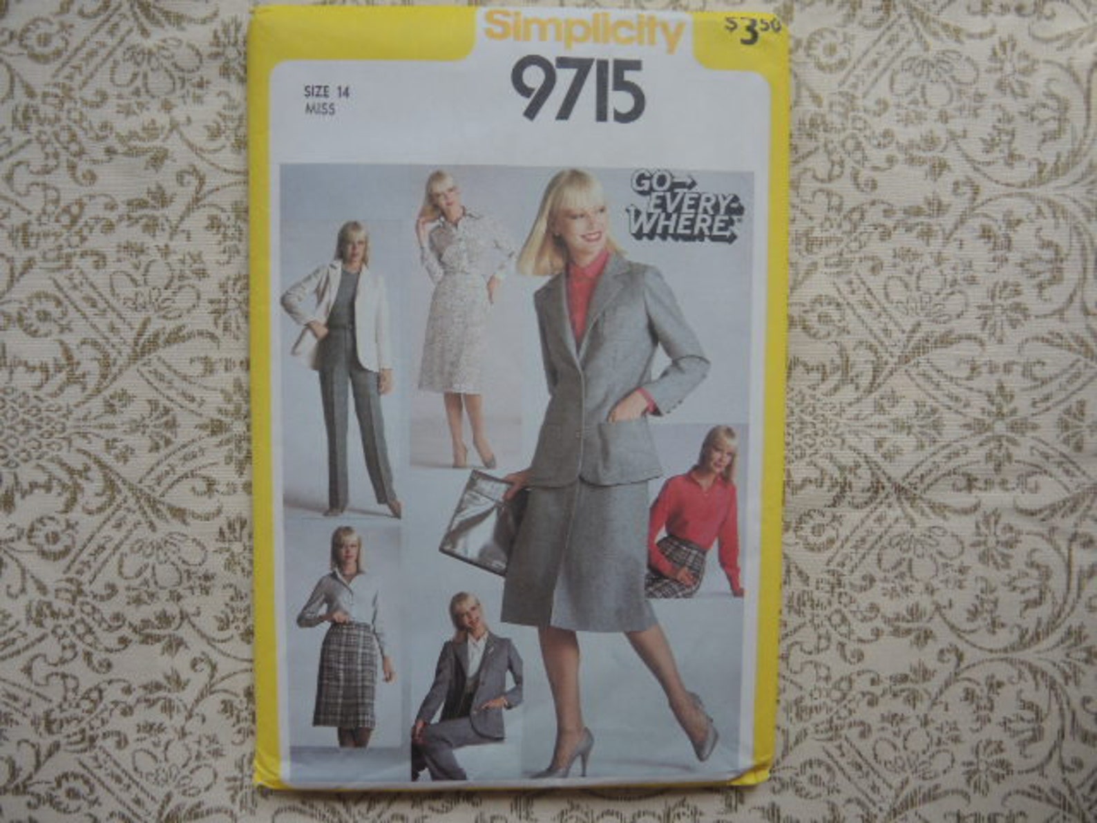 Vintage 1980s Sewing Pattern Simplicity 9715 Misses Shirt Slim - Etsy