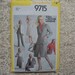 Vintage 1980s Sewing Pattern Simplicity 9715 Misses Shirt Slim Skirt ...