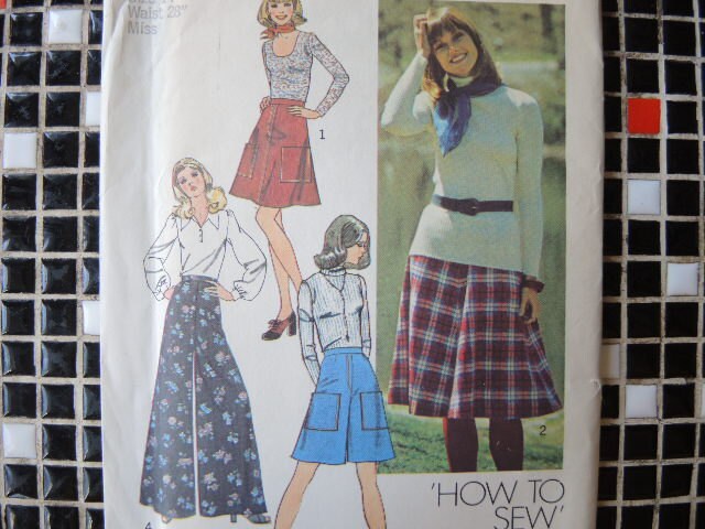 Vintage 1970s Simplicity Sewing Pattern 7097 Misses Unlined | Etsy