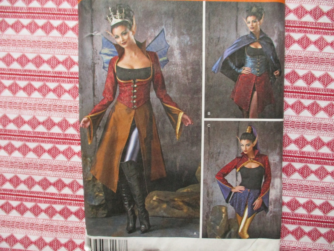 2010s Sewing Pattern Simplicity 1138 Adult Halloween Costume Elf Goblin ...