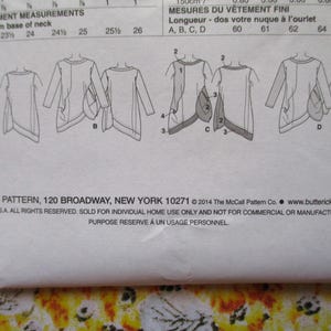 2010s Designer Katherine Tilton Sewing Pattern Butterick 6101 Misses ...