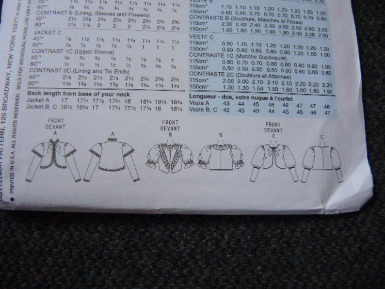 2006 Sewing Pattern Butterick Making History 4952 Misses | Etsy