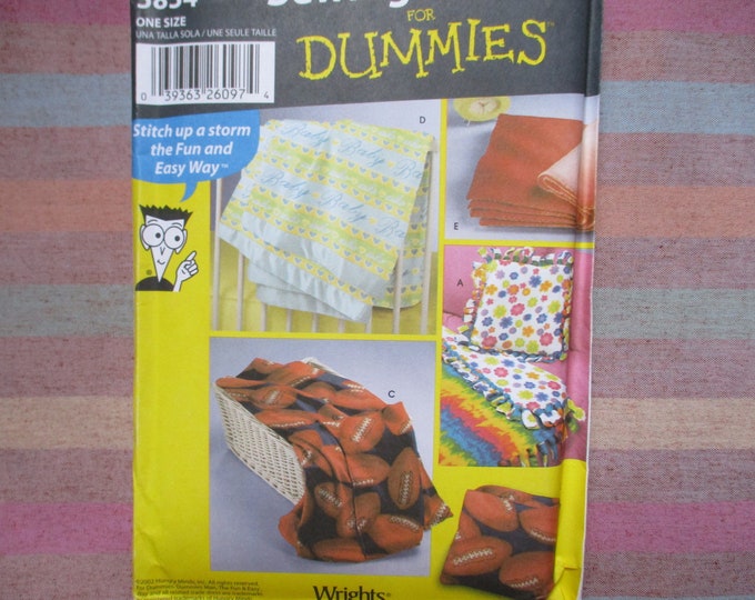 1990s Sewing Pattern Simplicity 5884 Sewing Patterns for Dummies Fleece ...