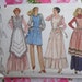 Vintage 1980s Vogue Sewing Pattern 7256 Misses Set of Fancy Aprons Size ...