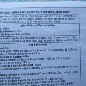 Vintage 1990s Simplicity Sewing Pattern 7044 Decorative Angel Bunnies ...