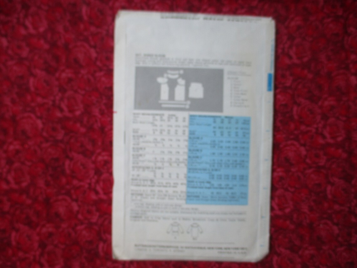 Vintage 1980s Butterick Sewing Pattern 5211 Misses Blouse Size | Etsy