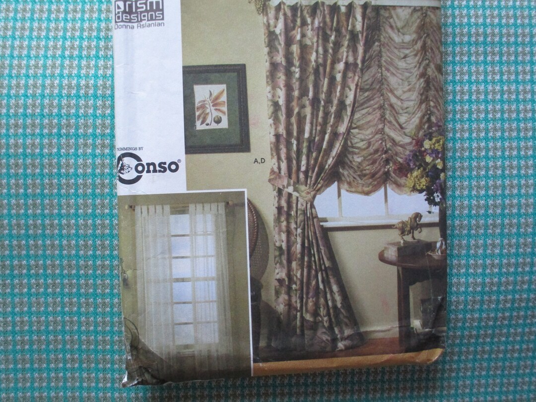 2000s Sewing Pattern Simplicity 9083 Sewing Pattern Window Treatments ...