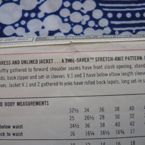 Vintage 1970s Simplicity Sewing Pattern 9160 Misses Dress and Unlined ...