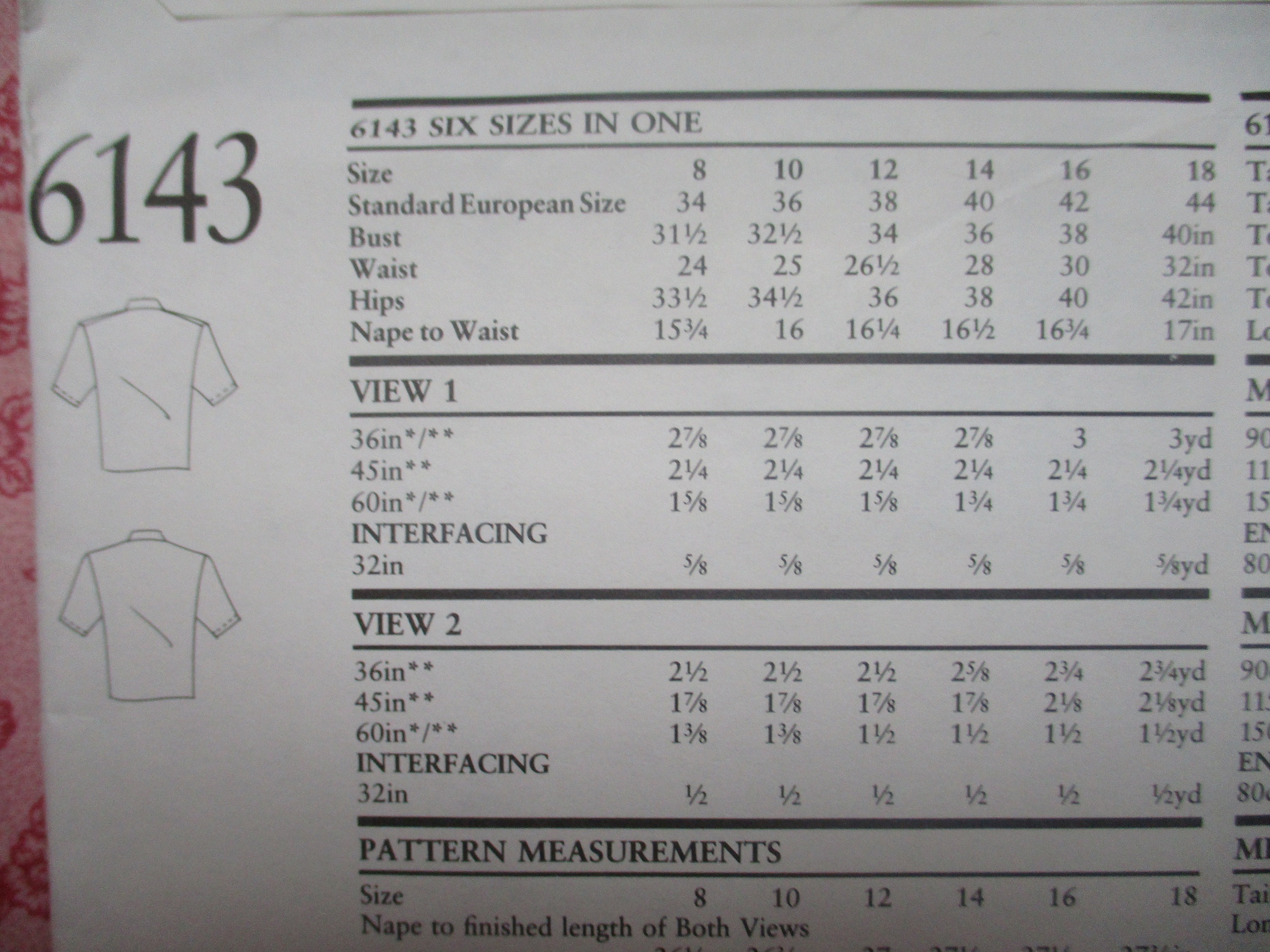 Vintage 1980s New Look sewing pattern 6143 misses shirts size | Etsy