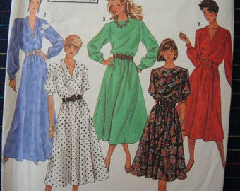 Vintage 1990s Simplicity Sewing Pattern 7001 Misses Easy to | Etsy