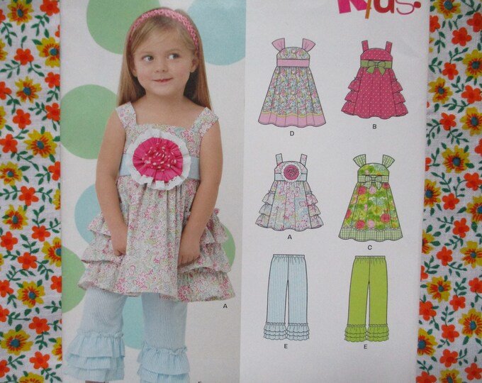 2000s New Look Sewing Pattern 6045 Junior Sizes 3/4-13/14 Set of Tops ...