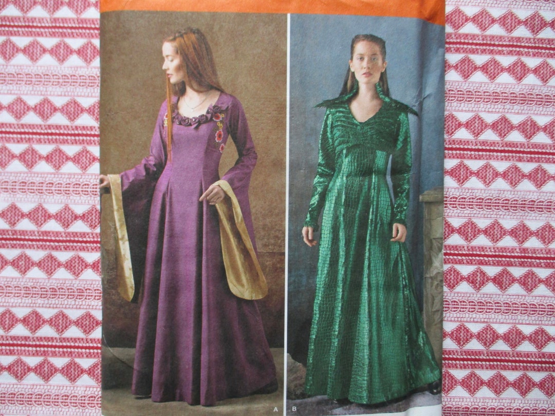2010s Sewing Pattern Simplicity 1137 Historical Renaissance Costume ...