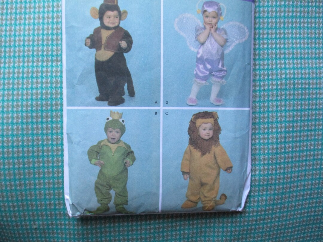 Vintage 2000s Simplicity Sewing Pattern 3994 Infant Toddler Halloween ...