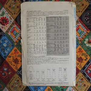Vintage 1970s Butterick Sewing Pattern 5703 John Kloss Designer Size 10 ...