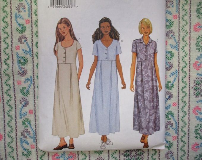 Vintage 2000s Butterick Sewing Pattern 3379 Misses Pullover A Line ...
