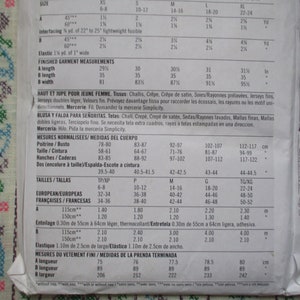 2000s Sewing Pattern Simplicity 9277 Misses Top and Skirt UNCUT Sizes ...