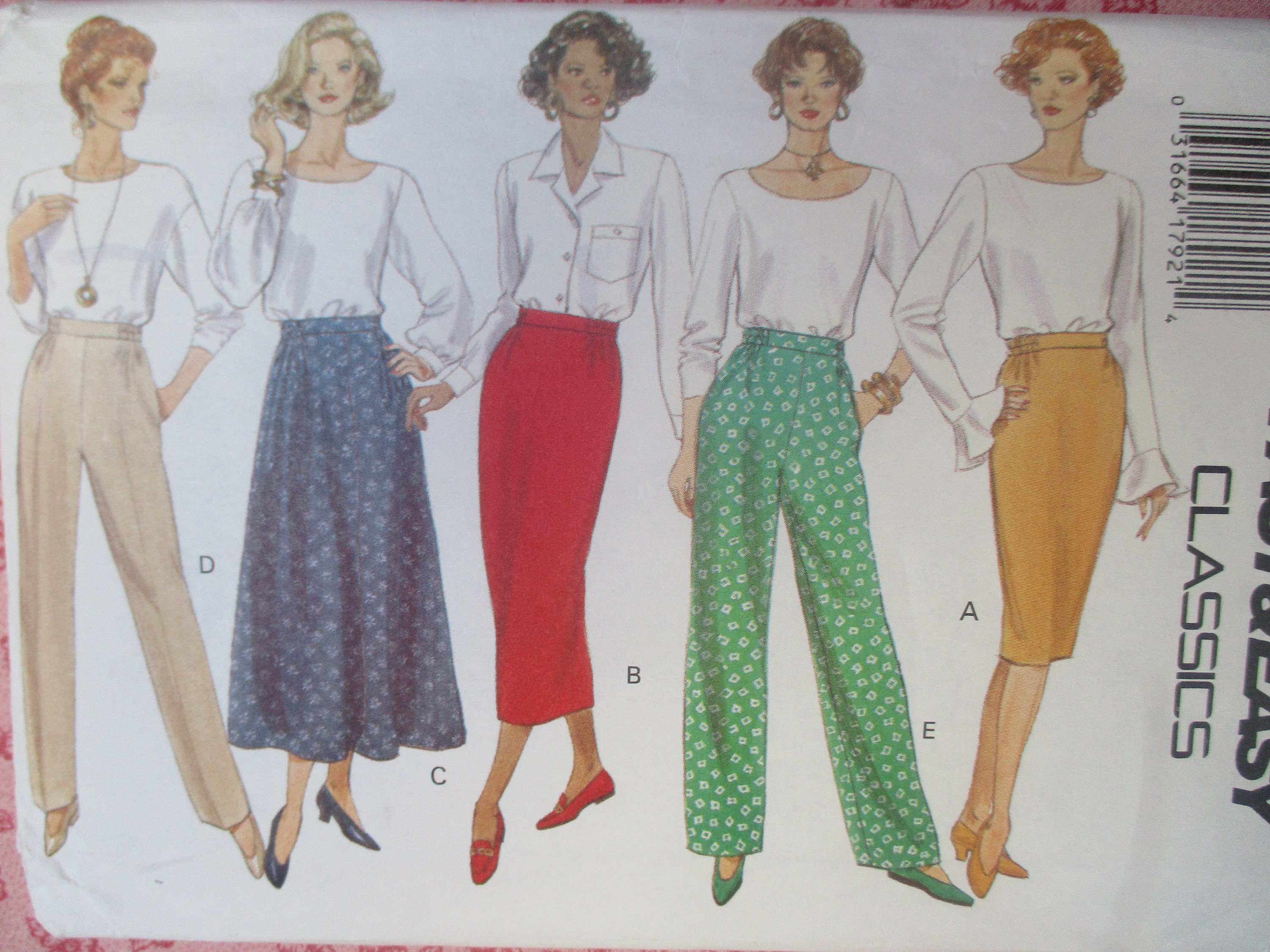 Vintage 1990s Butterick Sewing Pattern 3163 Misses Fast and | Etsy