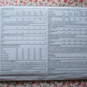 1990s New Look Sewing Pattern 6816 UNISEX Robe and Pajamas Size S-XXL ...