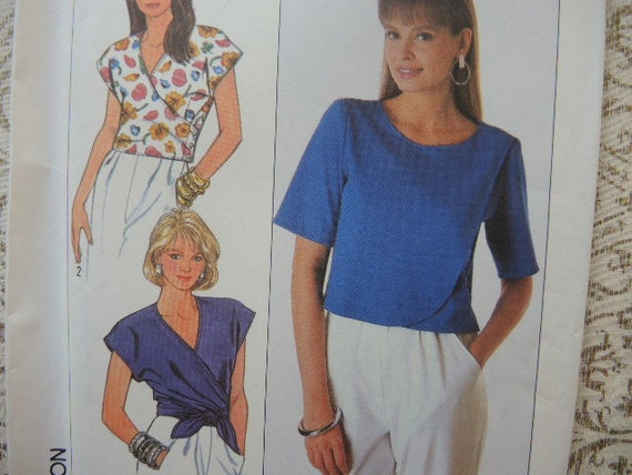 Vintage 1980s Simplicity Sewing Pattern 9165 Misses One Yard | Etsy
