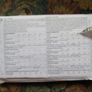 2000s Sewing Pattern Simplicity 4083 Mens Halloween Costumes Cape Top ...