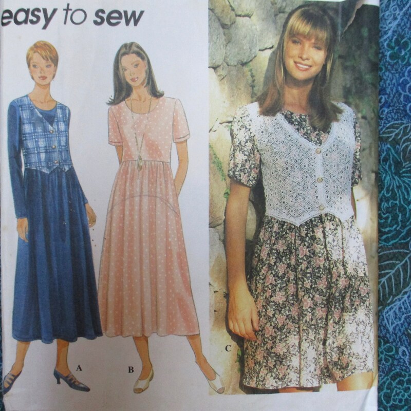 Simplicity Pattern 9597 - Etsy