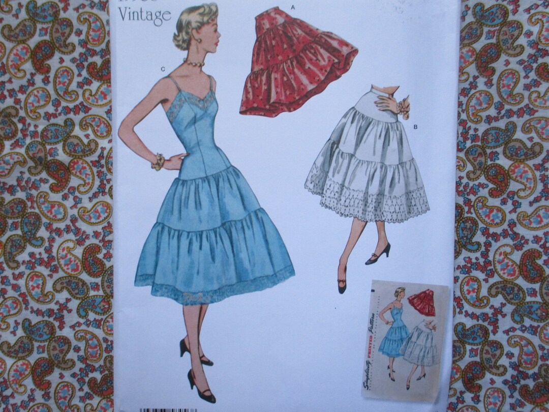 2000s Simplicity Sewing Pattern 8456 Misses Reissued Vintage Pattern ...