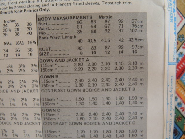 Vintage 1970s Butterick Sewing Pattern 5703 John Kloss | Etsy