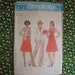 Vintage 1970s Simplicity Sewing Pattern 7377 Misses Unlined Jacket Vest ...