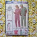2000s Sewing Pattern Butterick 4946 Misses Medical Uniform Dress Belt ...