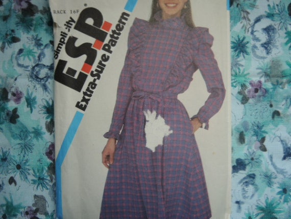 Sewing & Fiber vintage 1980s Simplicity sewing pattern 6071 misses ...