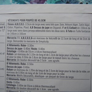 2000s Sewing Pattern Simplicity 4364 Elaine Heigl Designs Doll Clothes ...