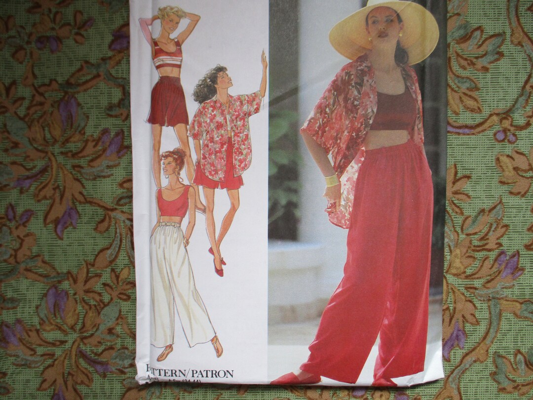 Vintage 1990s Sewing Pattern Style 2091 Misses Shirt Top and - Etsy