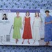 Vintage 1990s Butterick Sewing Pattern 5432 Misses Top and Dress Size ...