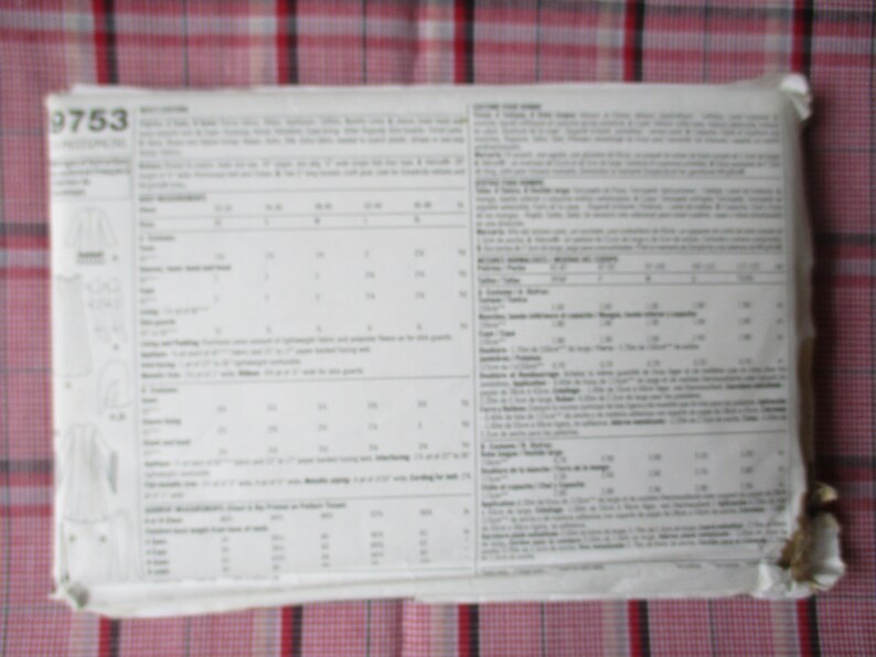 2000s Sewing Pattern Simplicity 9753 Renaissance Costume Collection ...