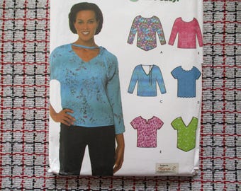 2000s Vogue Sewing Pattern 8581 Misses Tunic Sizes 8-10-12-14-16 UNCUT ...